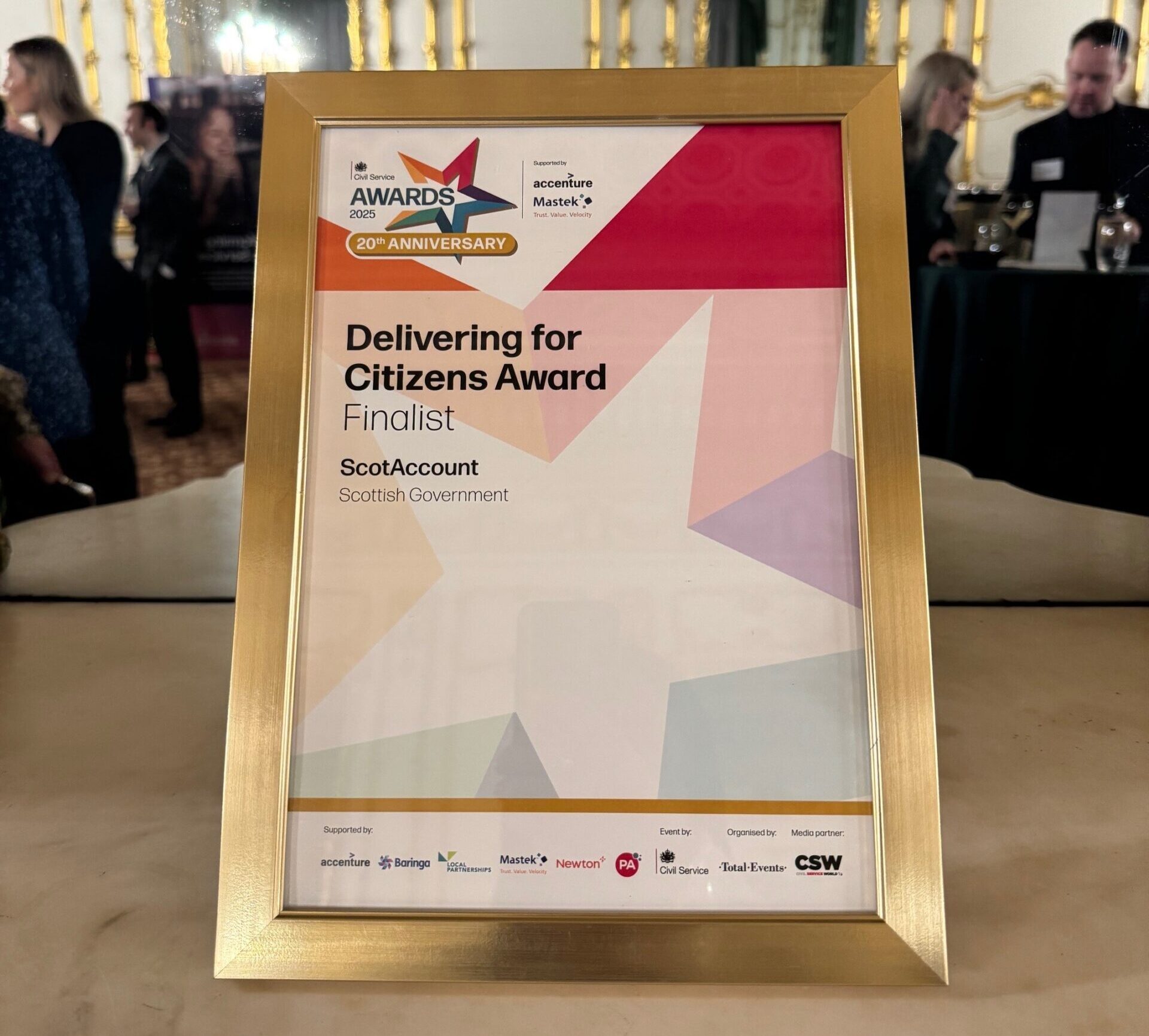 Digital ScotAccount is finalist in Delivering for Citizens Award ...