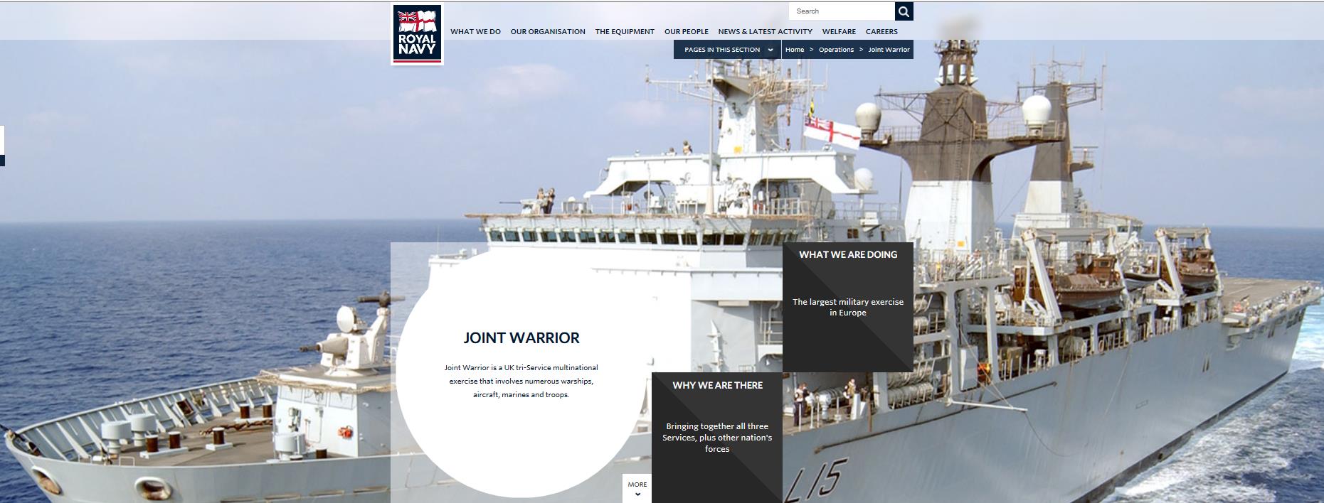 Marine Joint Warrior Training Activity: 26th March - 6 April 2017 - Marine
