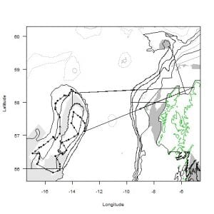 Marine Demersal Trawling in ICES Area IVb - Marine