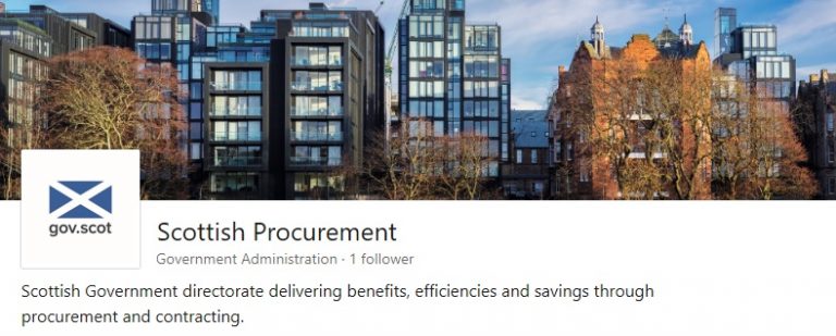 Public Procurement and Property Scottish Procurement are now LinkedIn ...