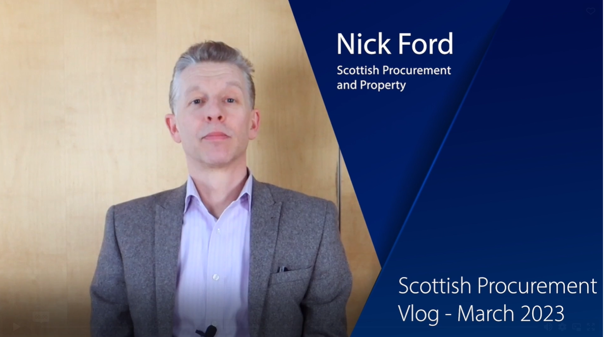 Public Procurement and Property Our first Scottish Procurement vlog of ...