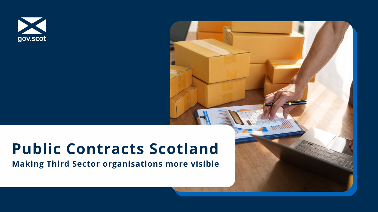 Public Procurement and Property Public Contracts Scotland - making Third Sector organisations ...