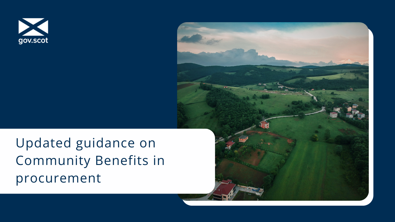 Public Procurement and Property Updated guidance on Community Benefits ...